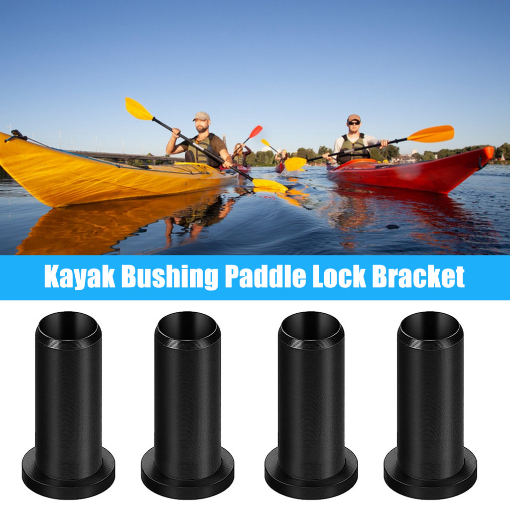 Easy to Install Kayak Bushing Boat Oar Lock Socket Inserts Set Durable ...