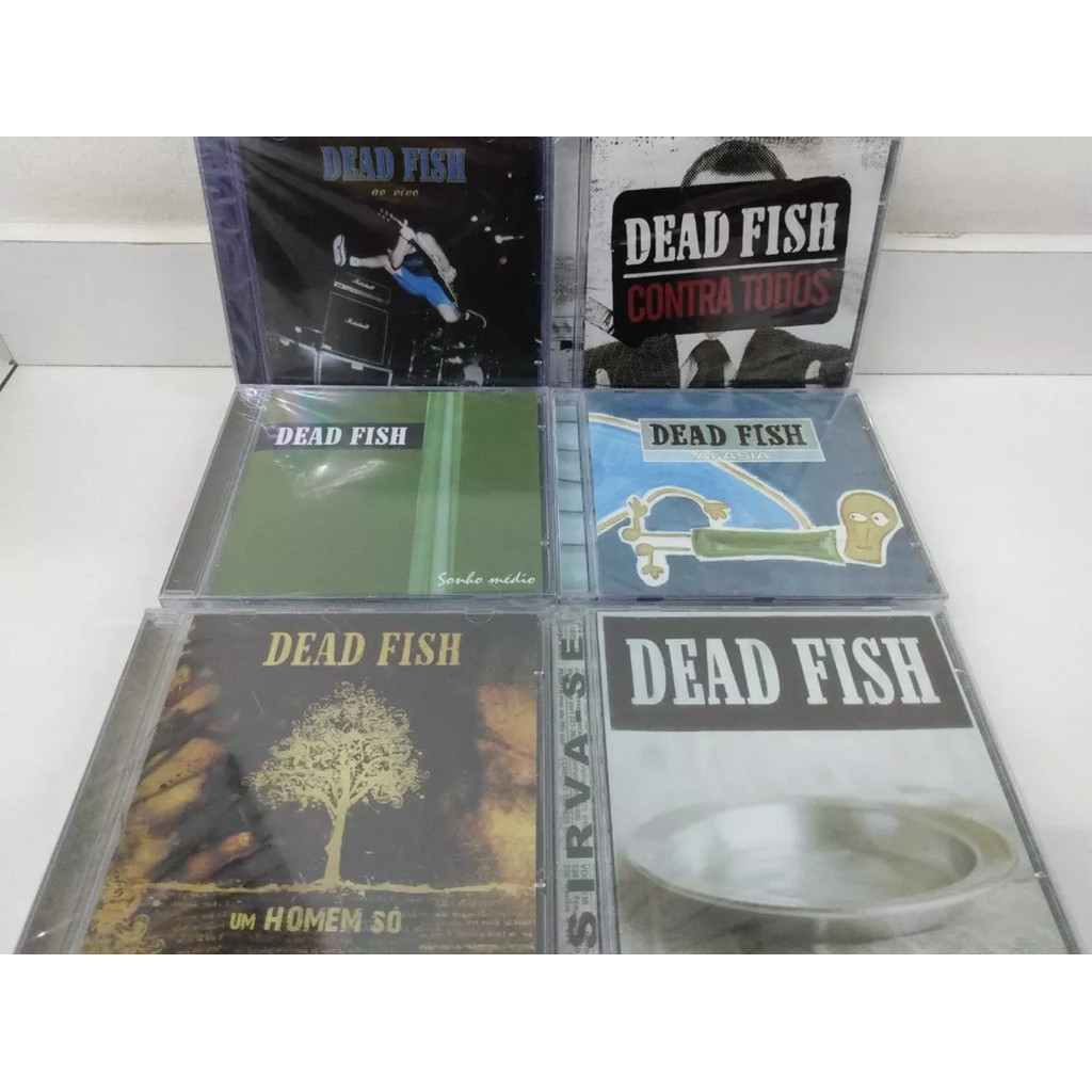 Cd Dead Fish / 6 Cds Da Banda | Shopee Brasil