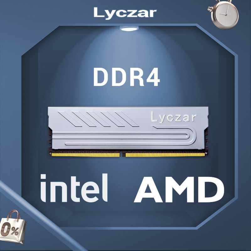 DDR4 8 Gb 16 RAM 2400 2666 3200 MHz 8G 16G Lyczar Desktop DIMM Para ...