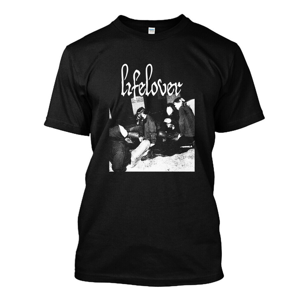 Lifelover Band Clássico De Roupas Pretas Essenciais Camisetas Homens ...