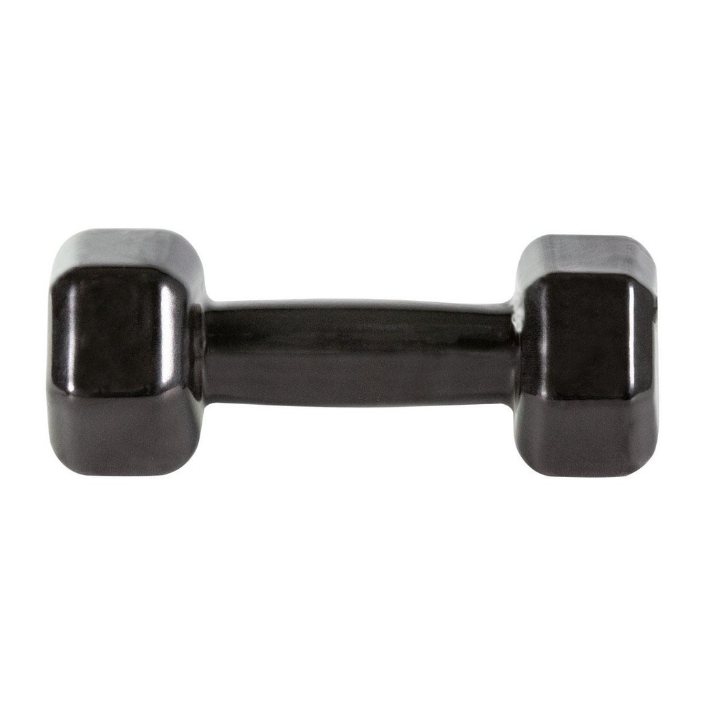 Halter Academia Sextavado Emborrachado Para Treino Em Casa e Musculação ...