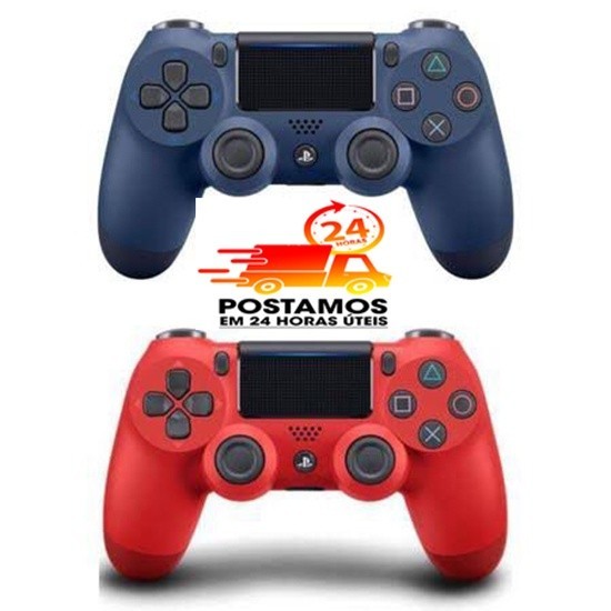 Controle Manete Compativel Ps4 Play 4 Controlador Sem Fio DualShock 4 ...