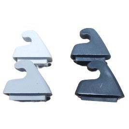 Par Presilha Do Suporte Quebra Sol Protetor Solar Chevrolet Onix, Cobalt, Agile, Cruze, Montana ...