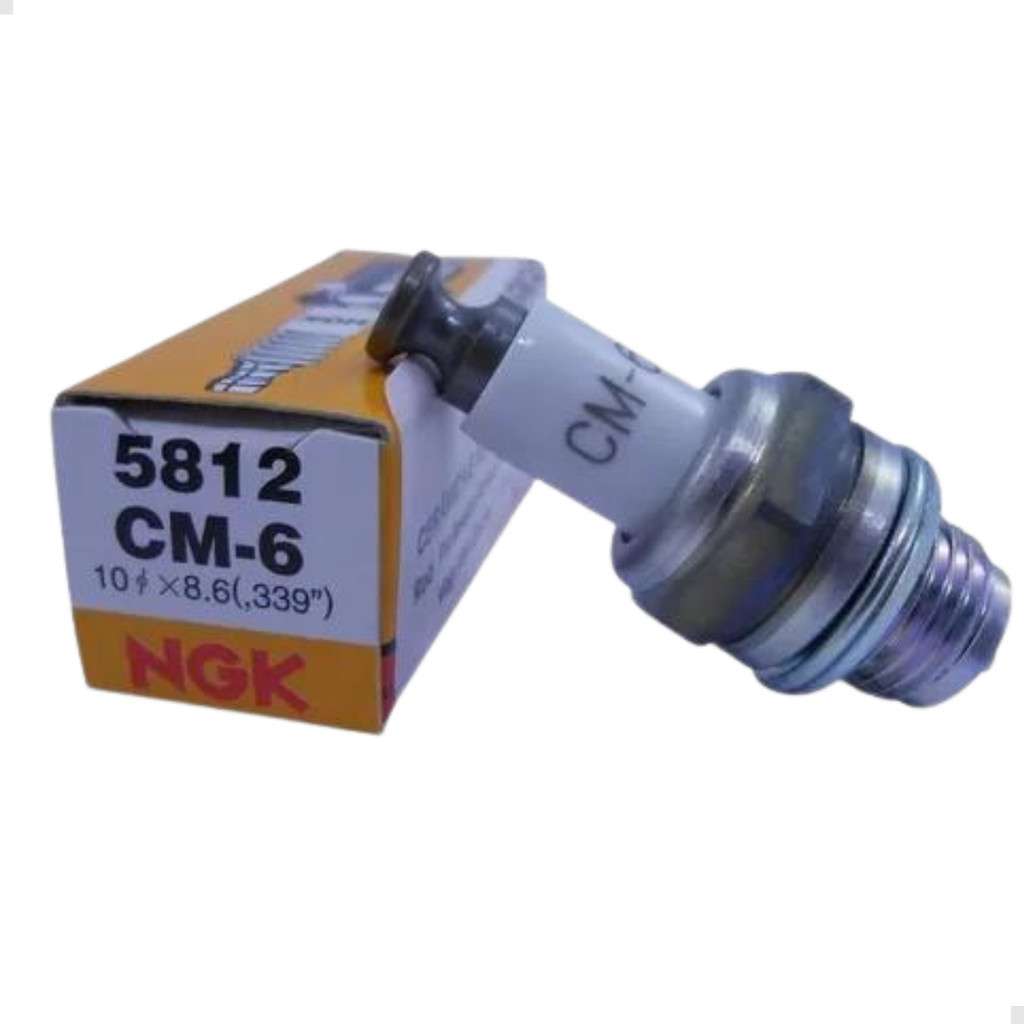 VELA NGK CM-6 PEQUENOS MOTORES AEROMODELOS E AUTOMODELOS | Shopee Brasil