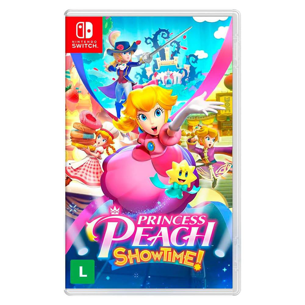 Jogo Princess Peach Showtime Nintendo Switch Mídia Física - Faz a Boa!