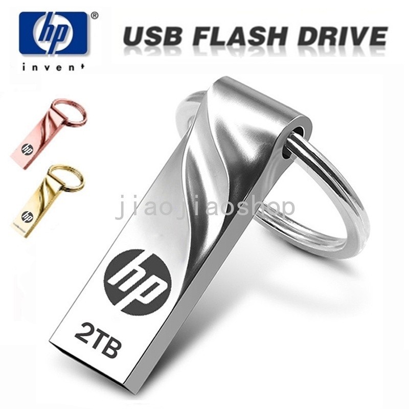 2TB USB 3.0 Pendrive Metals Flash Drive À Prova D'água Alta Velocidade | Shopee Brasil