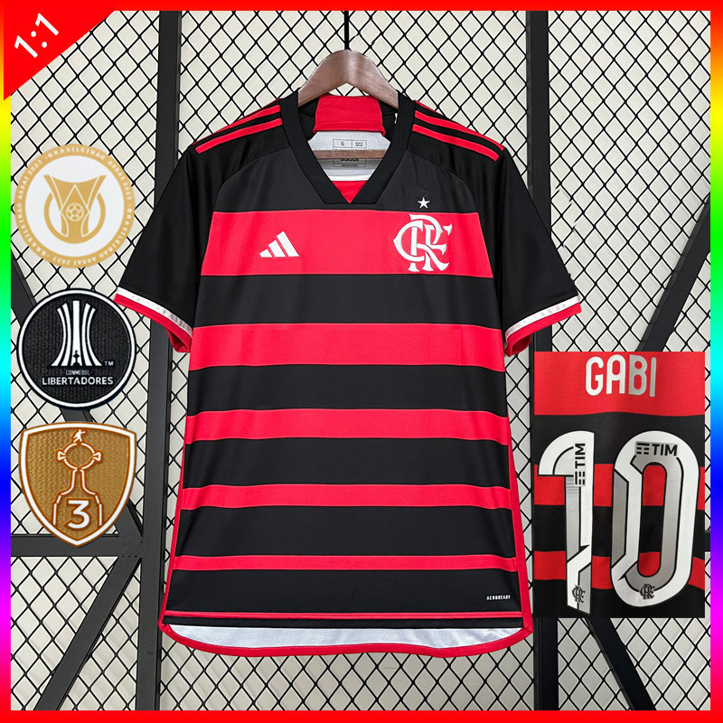 24/25 Men's Football Team Camisa Vermelha (Homens) (FLMG) | Shopee Brasil