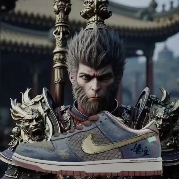 [Pure Original] Personalização criativa Nike Dunk Low "Heart of Sand ...