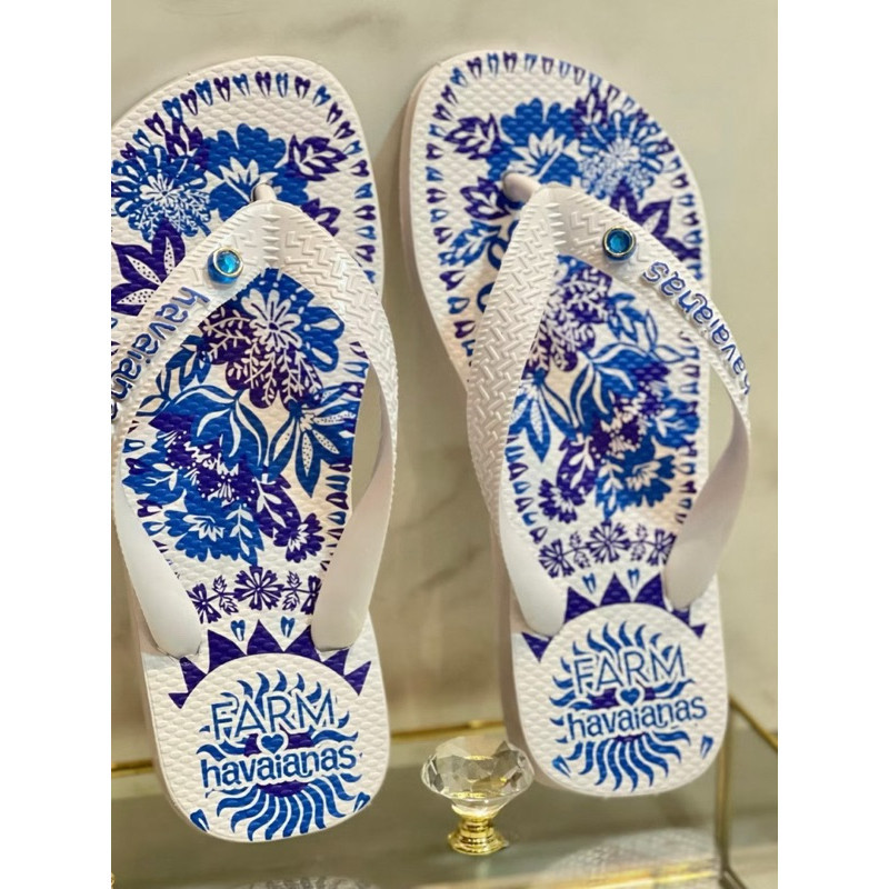 Chinelo Havaianas FARM Feminina Nova Linha Verão Tropical Envio Rapido ...