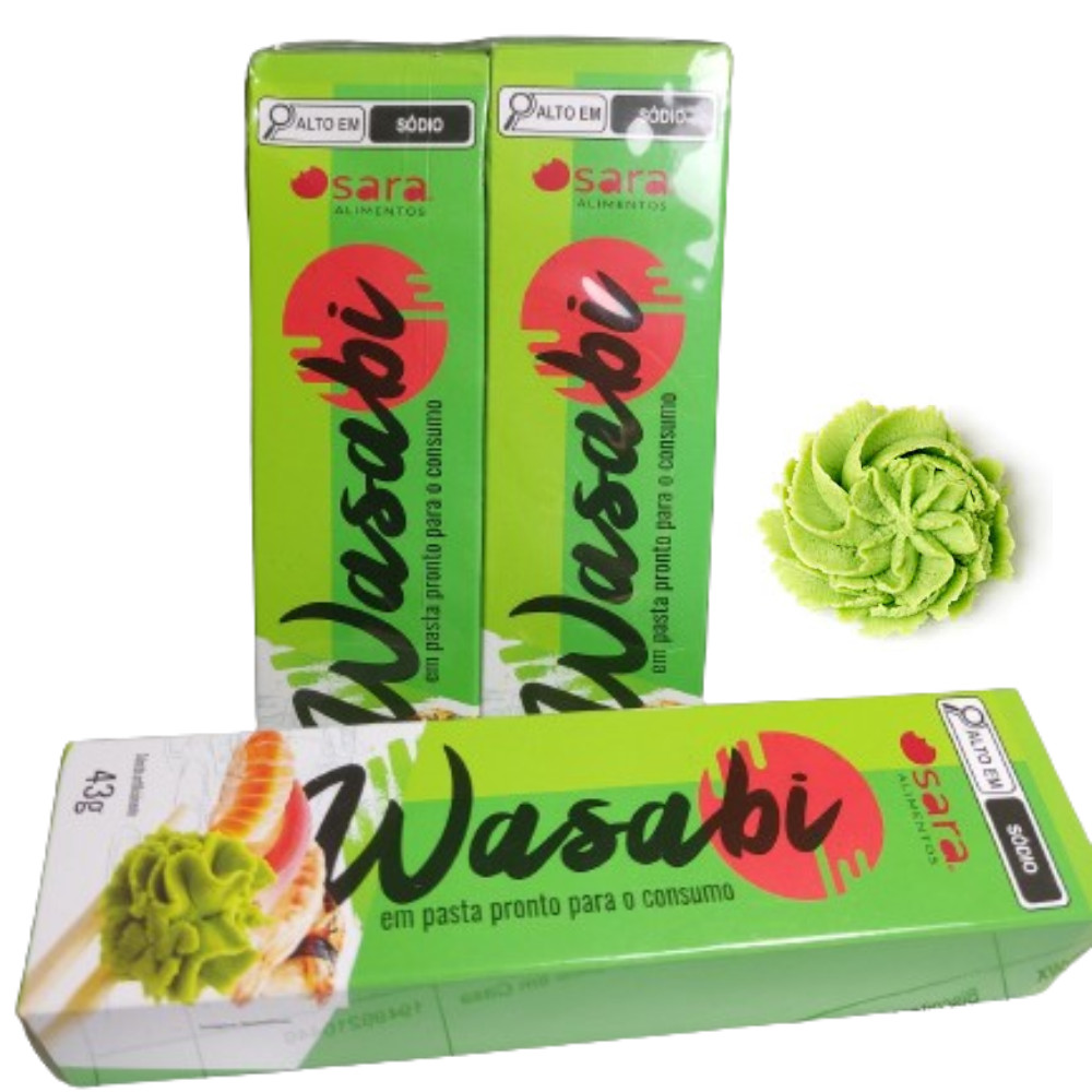 Wassabi Raiz forte em pasta Osara Bisnaga 43 gr | Shopee Brasil