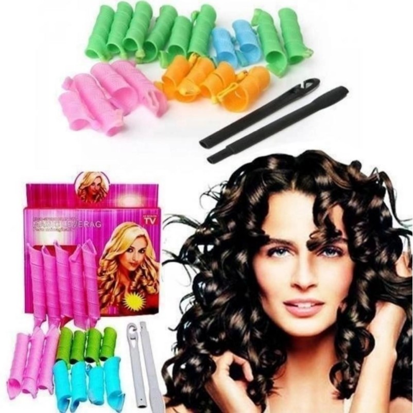 Formador De Cachos Magic Leverag Modelador 16 Rolinhos | Shopee Brasil