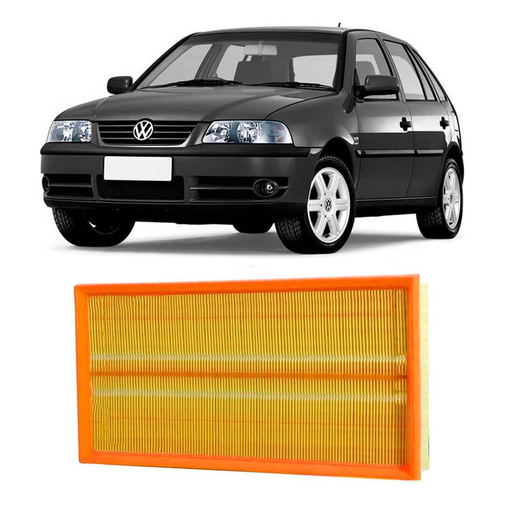 Filtro Ar Volkswagen Gol G2 G3 G4 8v 94 A 2008 Wega | Shopee Brasil
