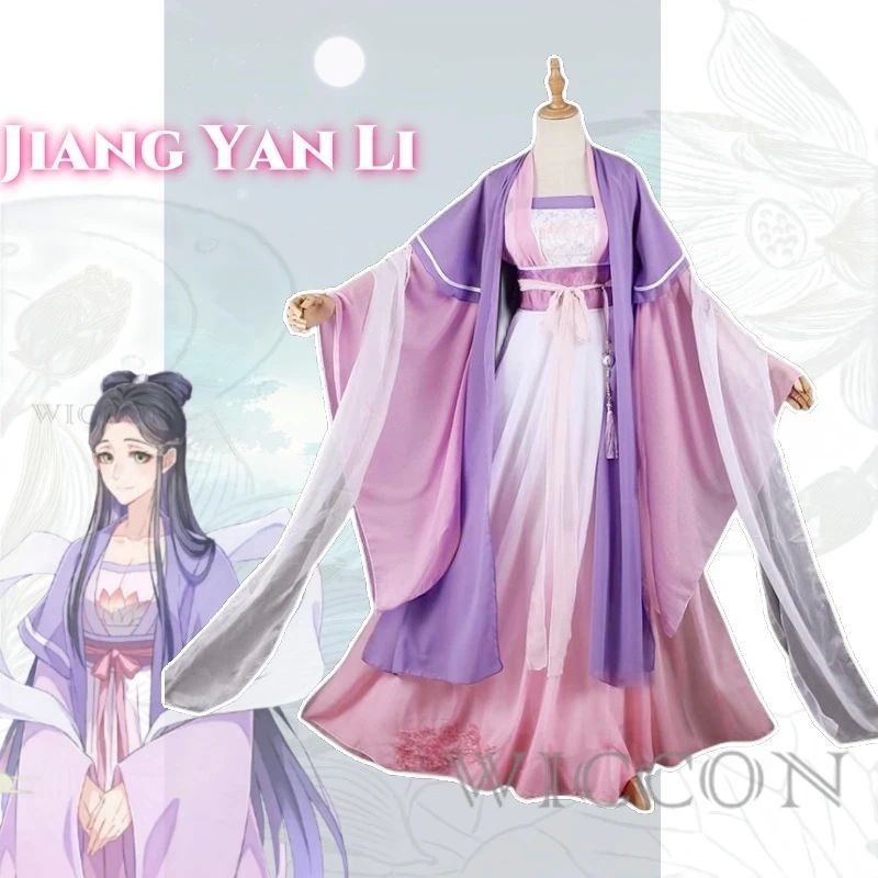 Jiang Yan Li Anime MO DAO ZU SHI Cosplay Vestuário Uniforme Mulher ...
