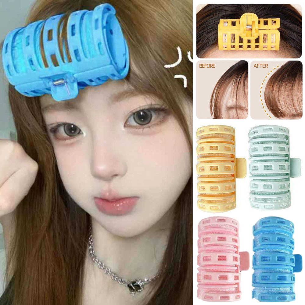 1 Peça Hastes Encaracoladas Onduladas Rolo De Franja De Cabelo Com ...