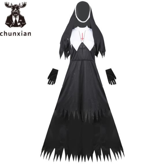 Festa De Halloween Cosplay Vampiro Bruxa Vestidos Cosplays Feminino