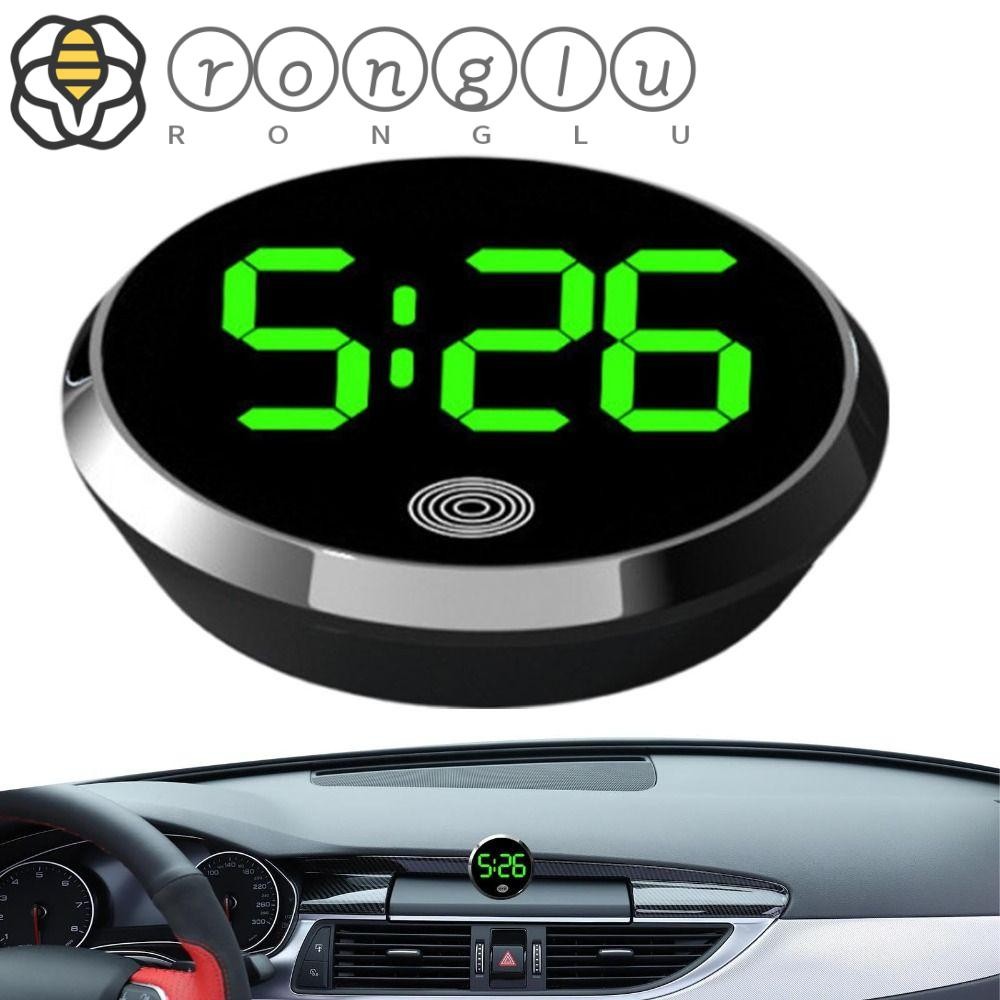 Relógio Digital RONGLU , De Painel De Carro Ativado Por Toque Com ...