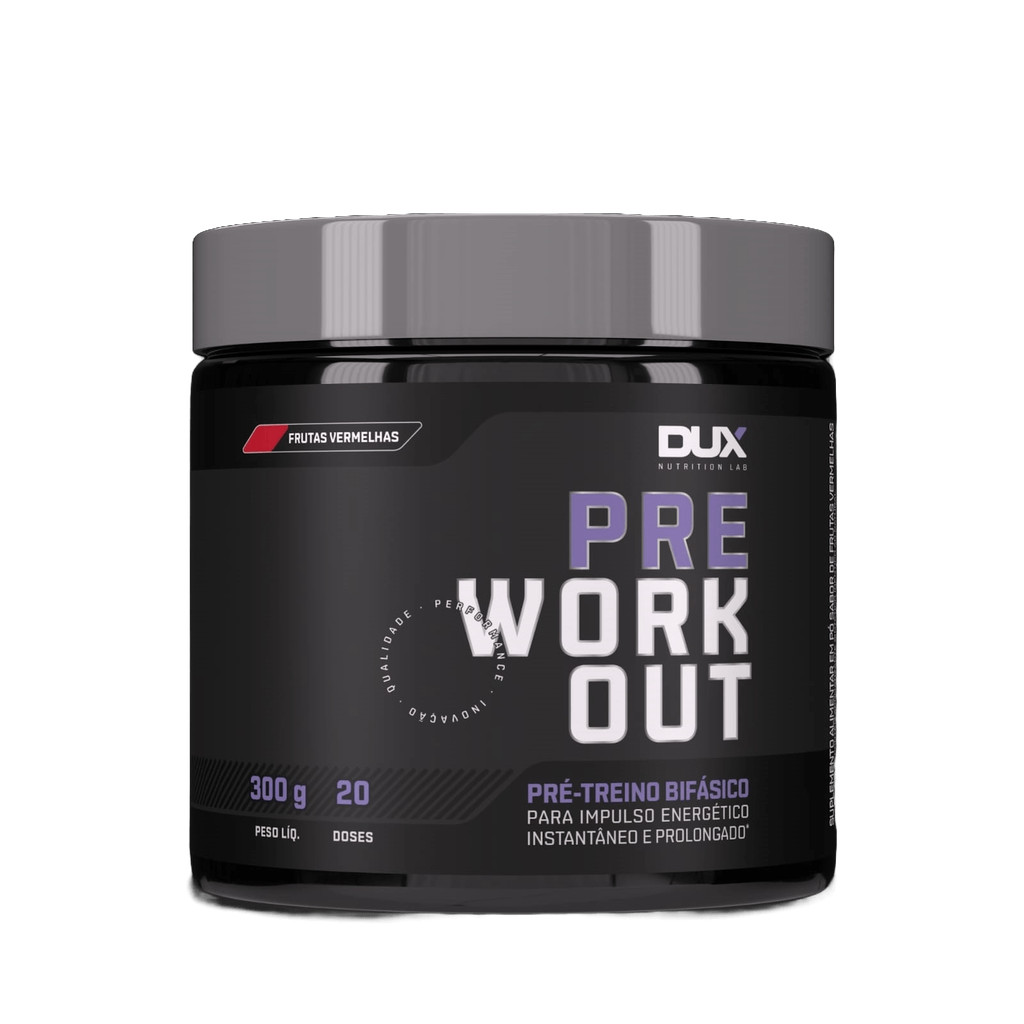 PRE WORKOUT ORIGINAL 300 G DUX | Shopee Brasil