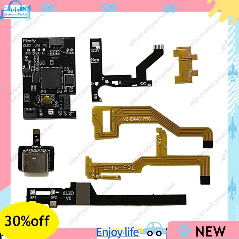 Hwfly Picofly Para Suporte De Chip RP2040 Oled/Lite/V2 Console ...