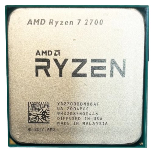 CPU AMD Ryzen 7 R7 2700 2700X Novo original | Shopee Brasil