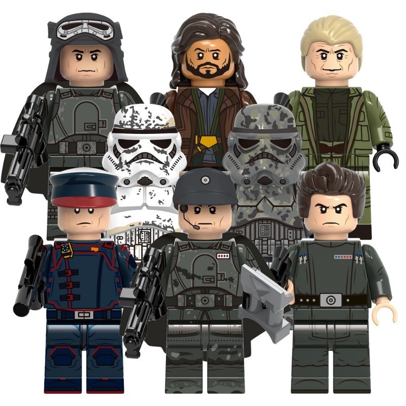 Mudtrooper Capitão Tempestade Clone Trooper Syril Karn Leipa Luthen Rae ...