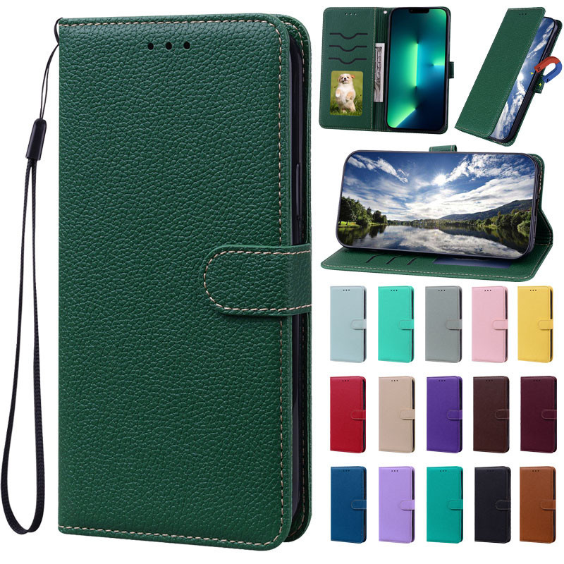 Capa Carteira De Couro Para Samsung Galaxy A56 A36 A26 A16 A06 Suporte Cartão Magnética Flip ...
