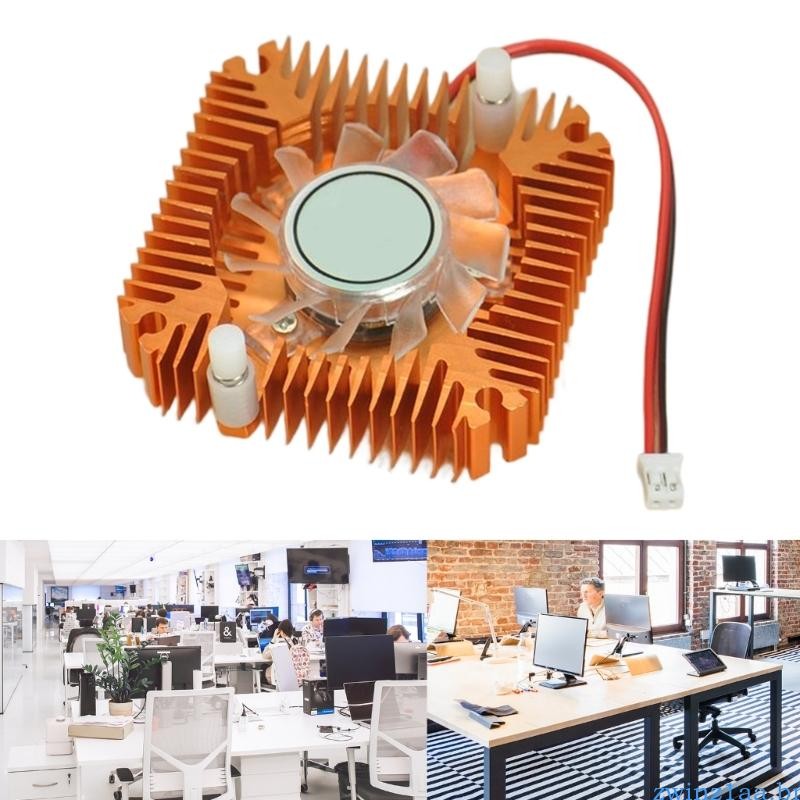 zwinz1aa Dissipador De Calor De Alumínio Com Ventilador Para 1W 3W 5 ...