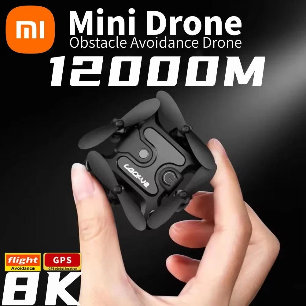 Xiaomi V2 Novo Mini Drone Profissional Câmera HD 5G Wifi FPV Pressão De ...