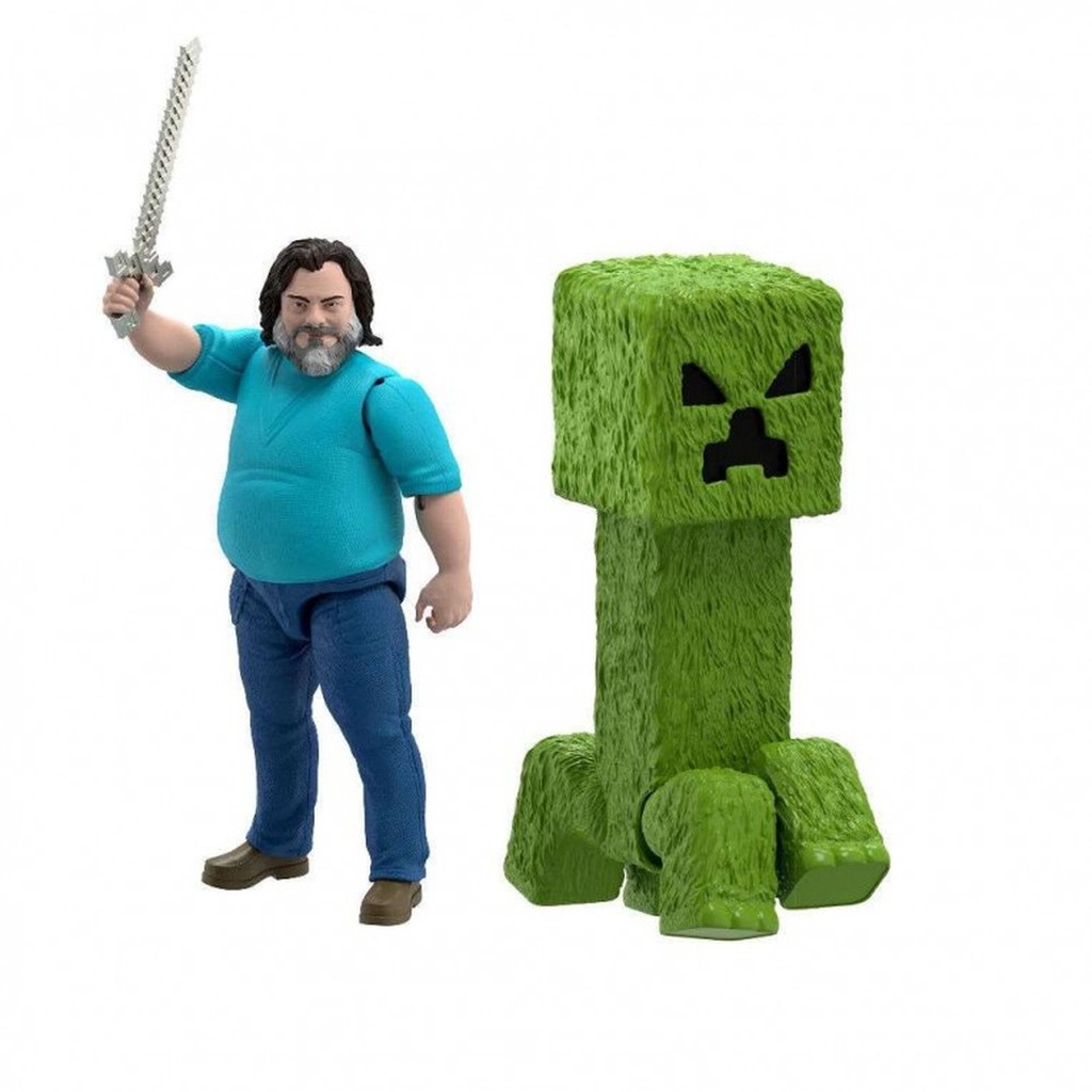 Boneco Steve e Creeper 30cm Minecraft O Filme - Mattel | Shopee Brasil