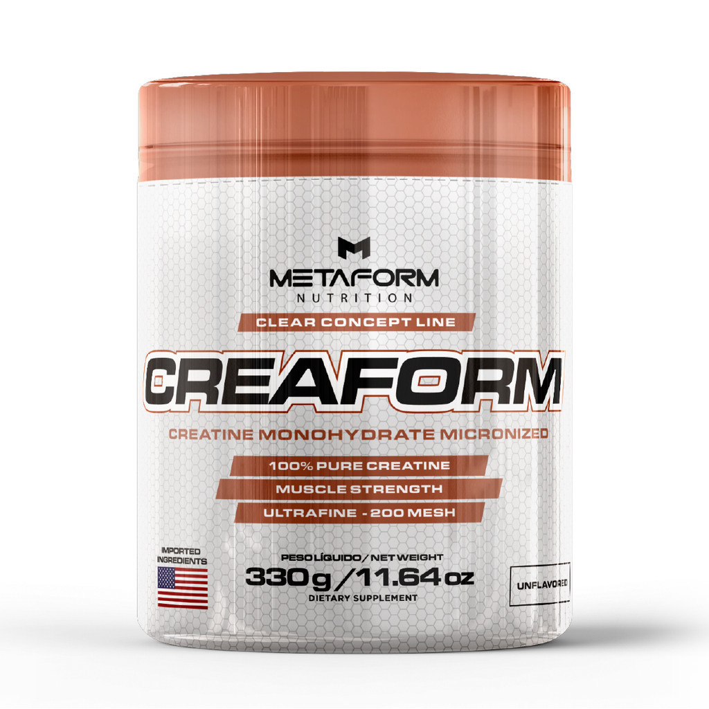 Creatina Creaform 100% Pura 330g Metaform Nutrition | Shopee Brasil