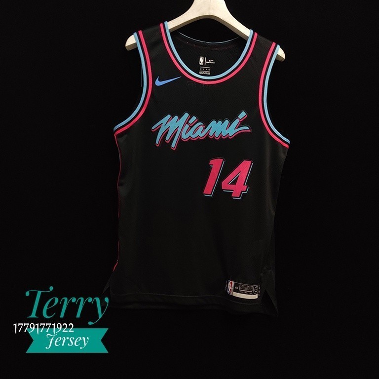 Camisa N-BA De Alta Qualidade Heat Miami Home and Away Preto South Bay ...