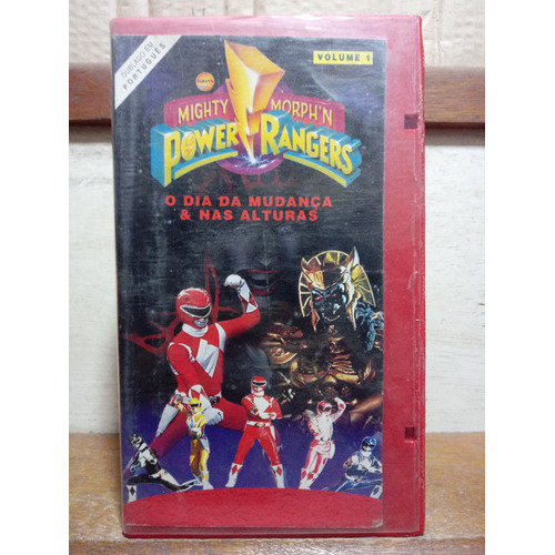 Vhs Power Rangers Vol. 1 - Jason - Kimberly - Zack - Trini Billy ...