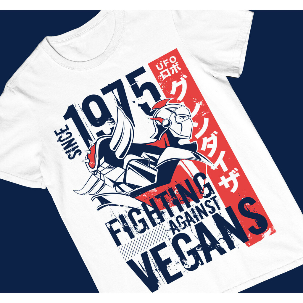 046 Grendizer Camiseta Vegan Robô Ufo , Mecha , Actarus , Venusia ...