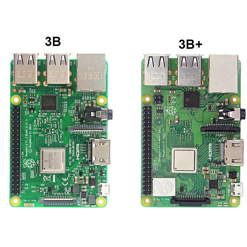 Raspberry Pi Original 3 Modelo B Plus/Raspberry 3 Modelo B Placa 1.4GHz 64-bit Quad-core ARM ...