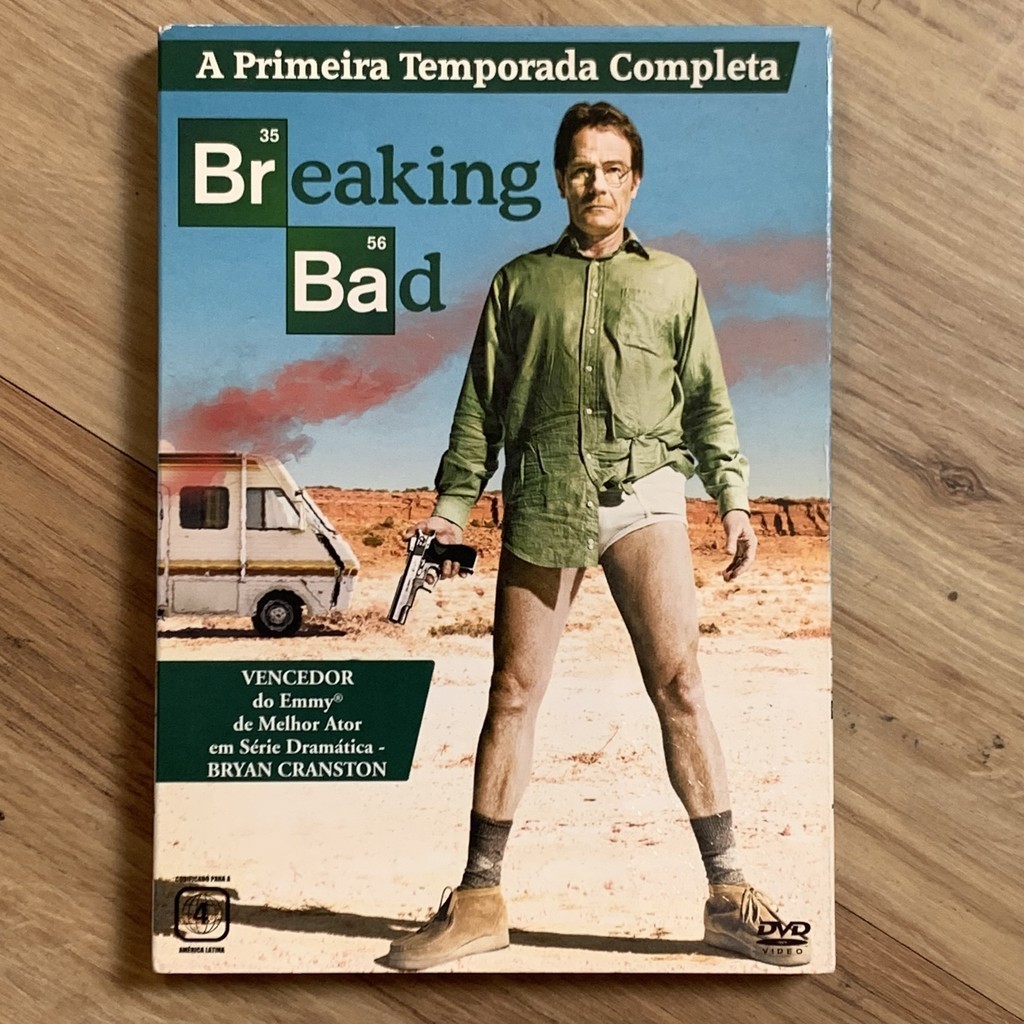 DVD BOX BREAKING BAD - PRIMEIRA TEMPORADA (ORIGINAL) | Shopee Brasil