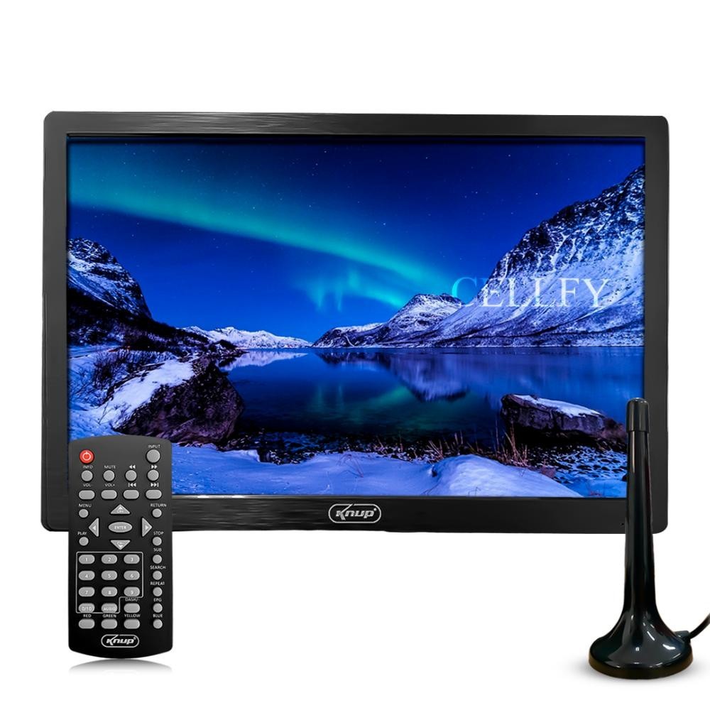 TV Digital Integrada Portátil Monitor LCD 14.1" HD Hdmi USB Pronta ...