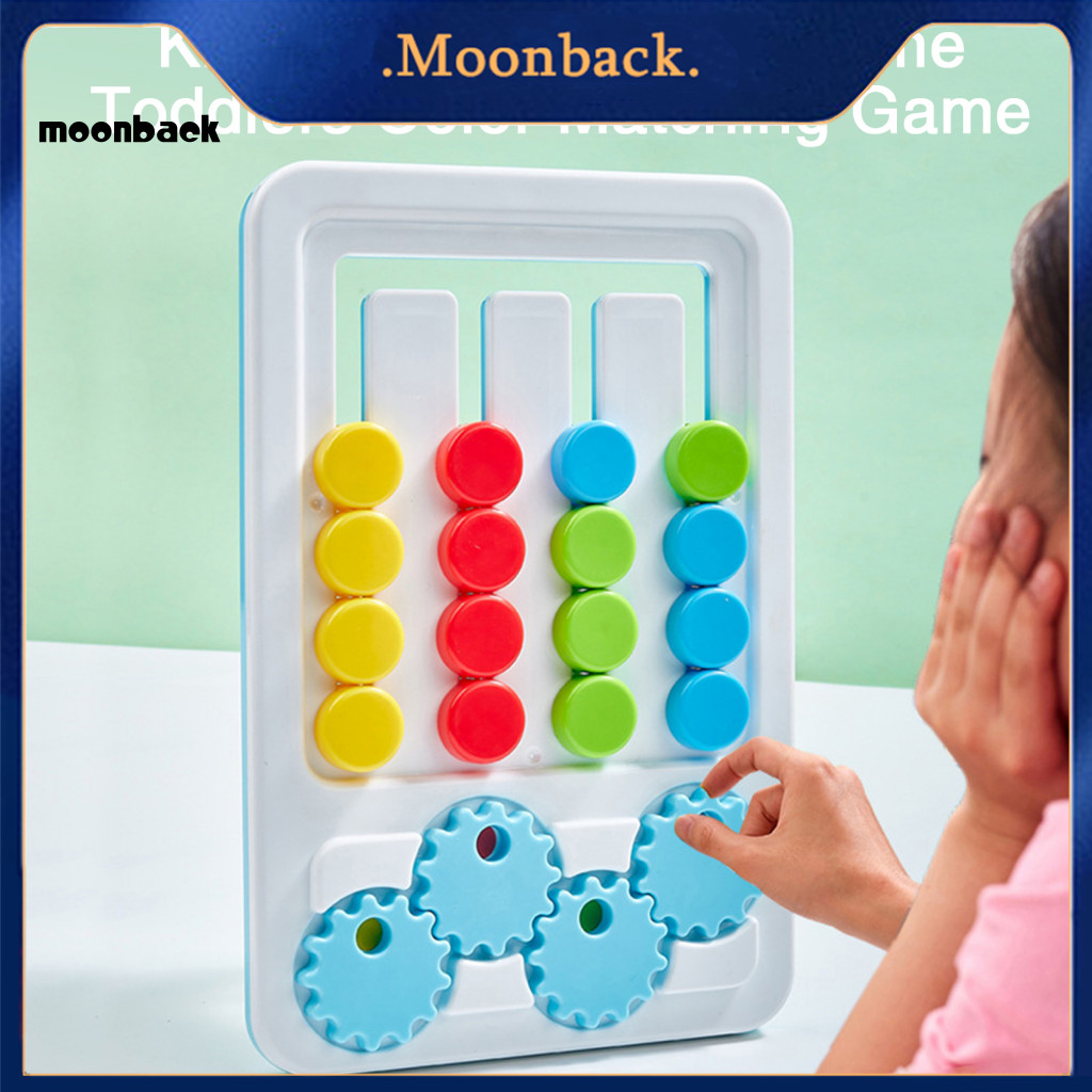 Four Colors Matching Toy Educational Color Puzzle Board Game for ...