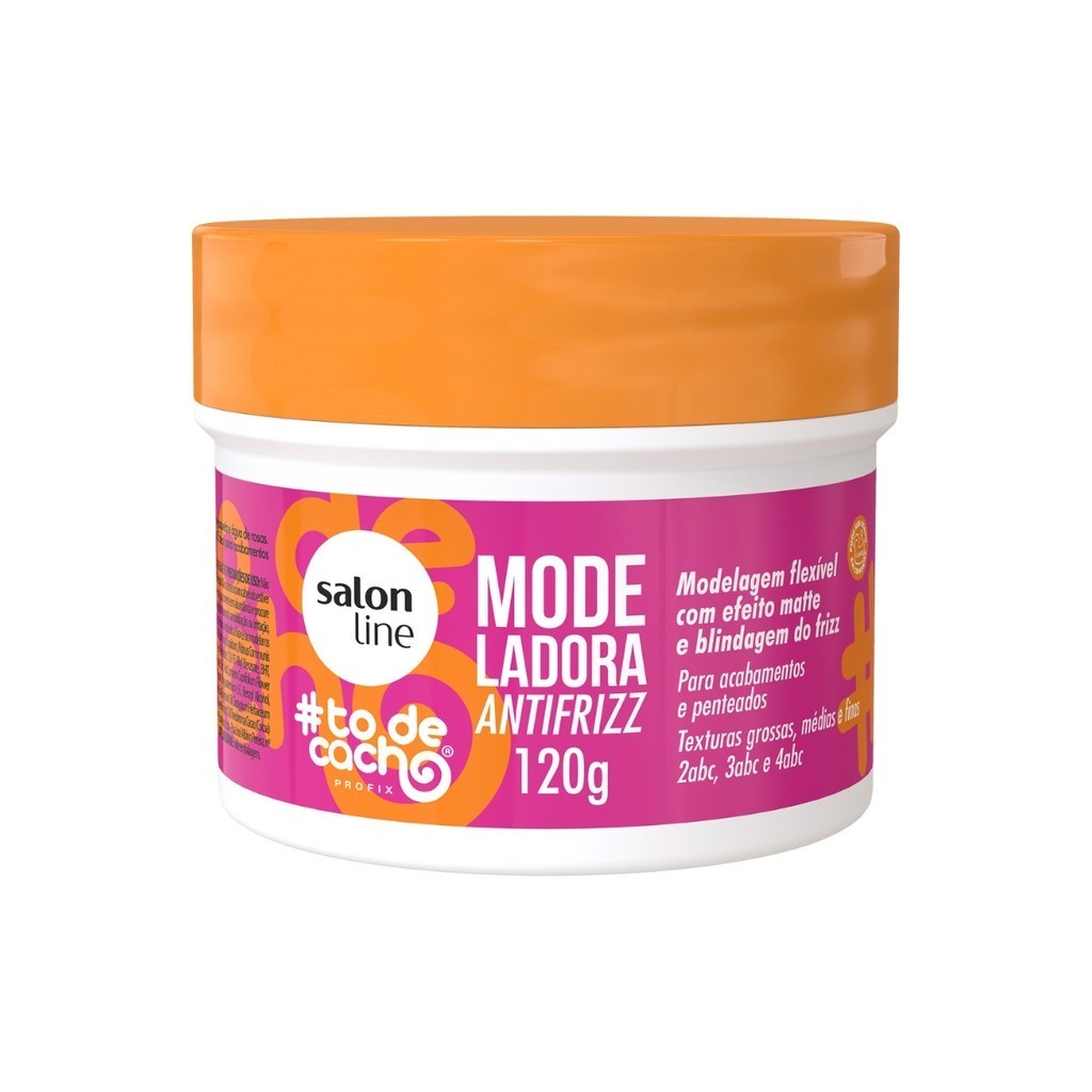 S.Line Model To De Cacho Antifrizz 120Gr | Shopee Brasil