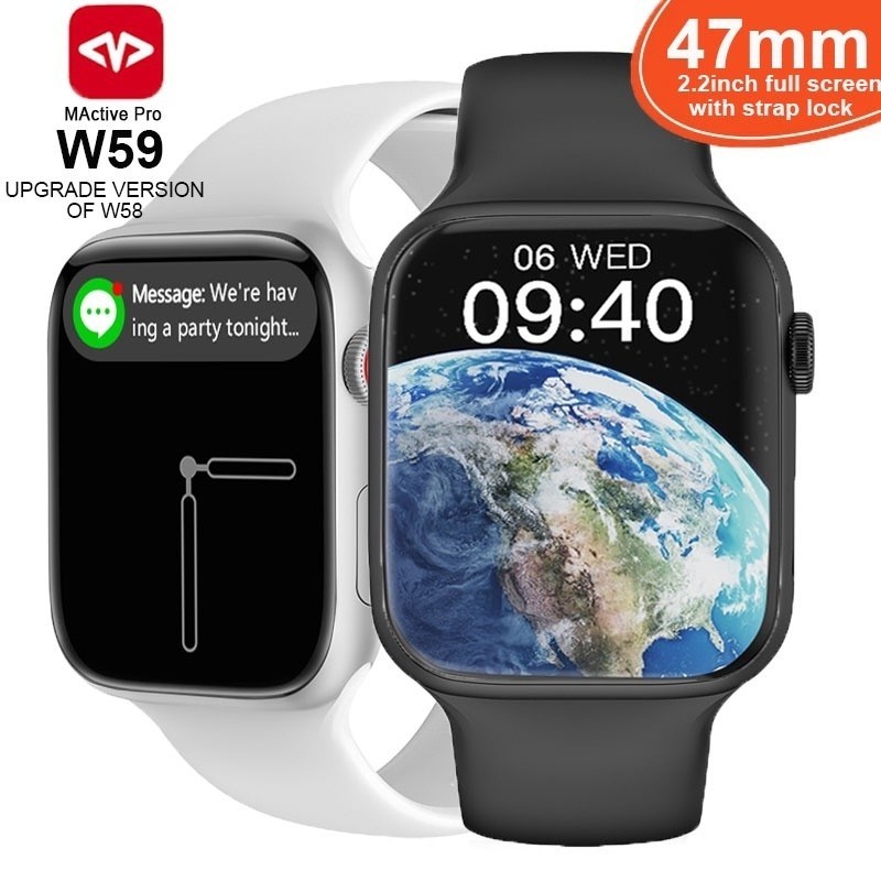 Relógio Inteligente Smart Watch W59 Pro 47mm 9 Pro Microwear Serie 9 Smartwatch | Shopee Brasil