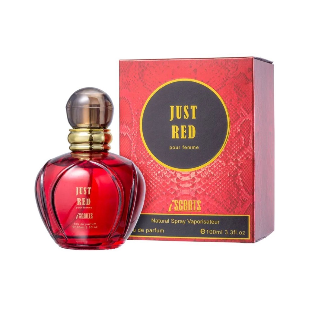 Perfume Feminino Just Red Iscents EDP 100 ML | Shopee Brasil