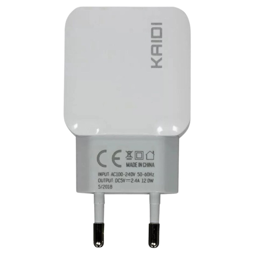 Carregador 2usb Kd 301 Kaidi 2 4a Original Shopee Brasil