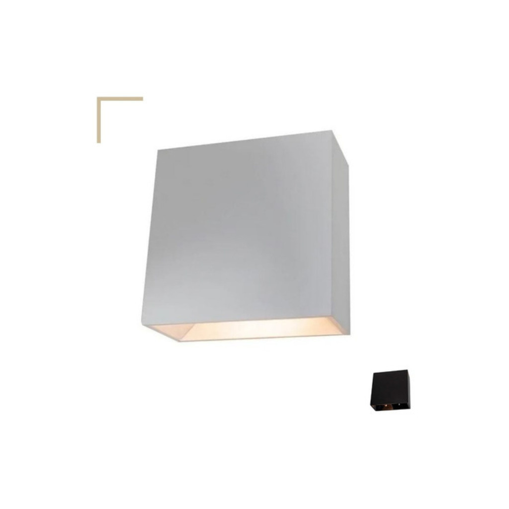 Arandela 2 Fachos Slim Com Led Integrado 4w 3000k Envio 24h | Shopee Brasil