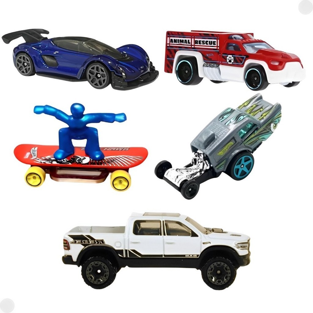 Carrinho Miniatura Hot Wheels Sortidos Escala 1:64 5785 - Mattel ...