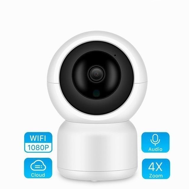 Camera Segurança Ip Wifi Nocturna 2mp Full Hd Bebê Idoso Pet | Shopee ...