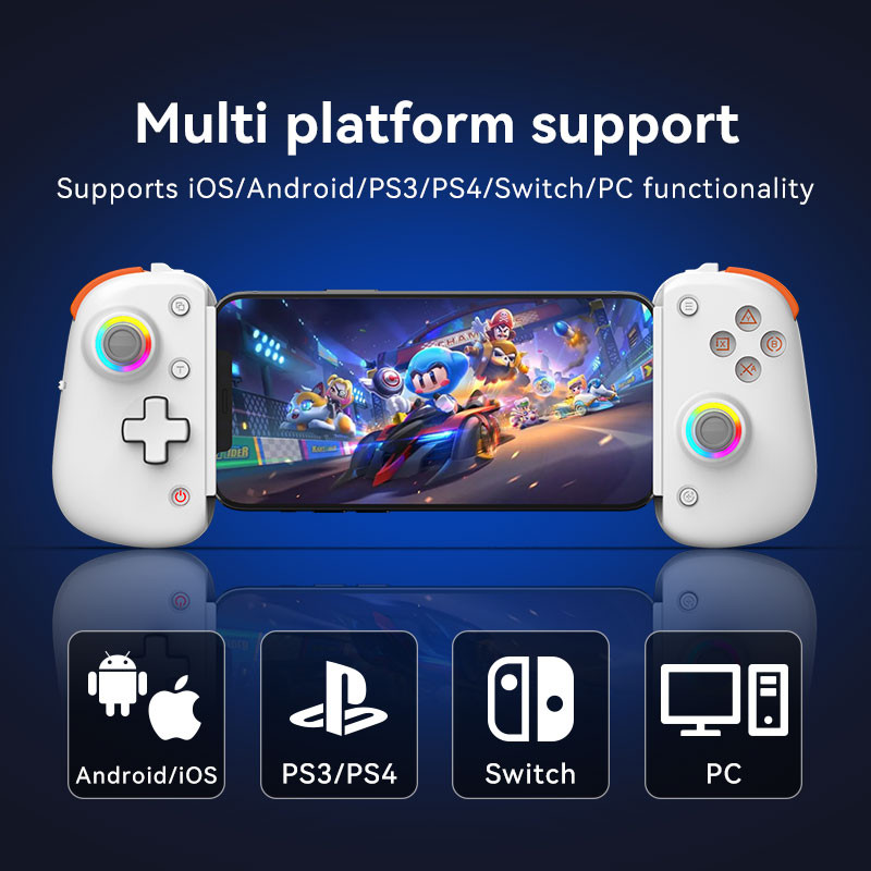 BSP D8 PRO RGB Tablet Controlador Alça Sem Fio Para Switch Jogo ...