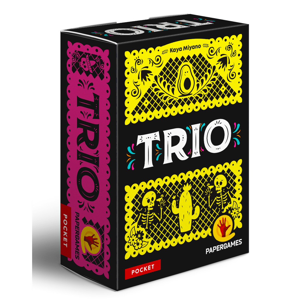 Trio, Jogo de Cartas, Linha Pocket, PaperGames | Shopee Brasil