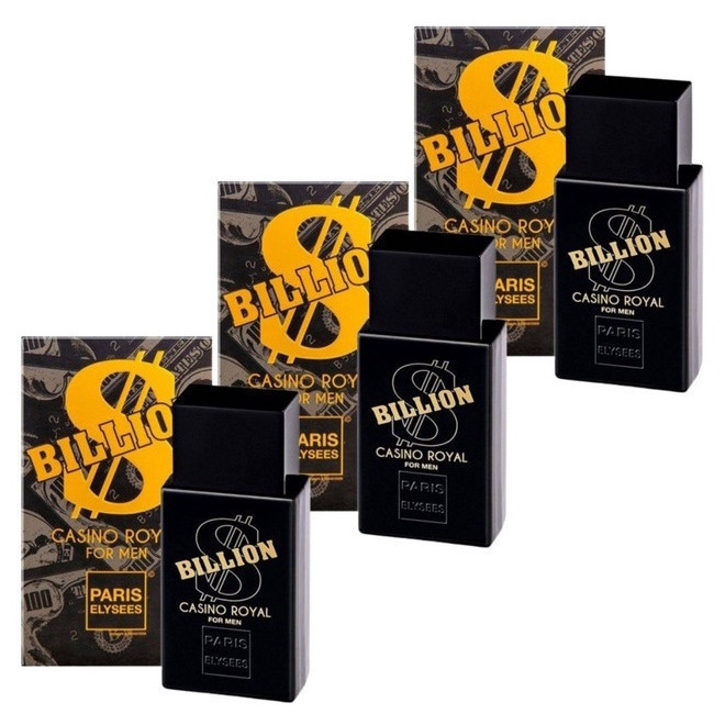Kit com 3 Perfumes Bilon - Exclusivo | Shopee Brasil