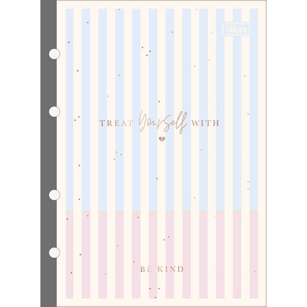 Tilibra Bloco Fichário Colegial Soho 56g/m 80 Folhas | Shopee Brasil