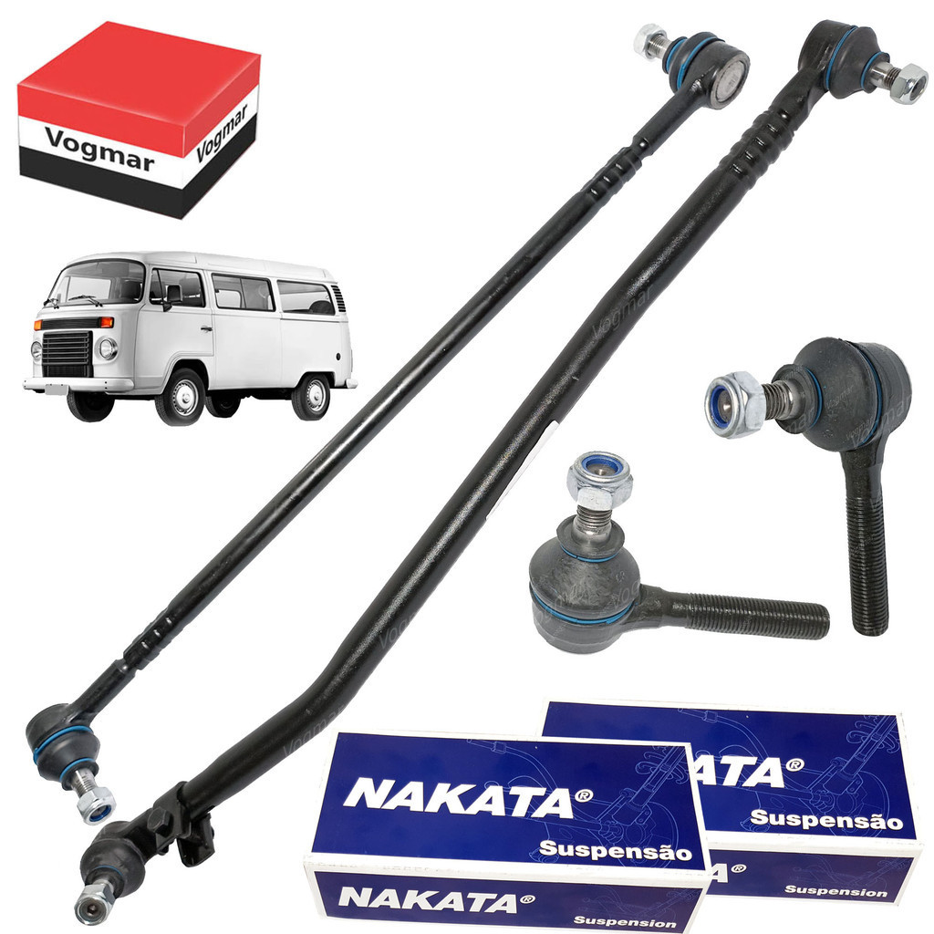 Barra Central Lateral Terminal Direcao Kombi 1982/1996 | Shopee Brasil