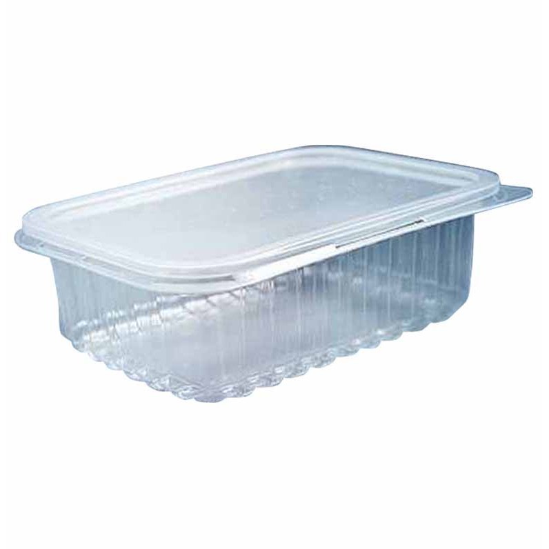 Kit 24 Unidades Pote Descartável Marmita Fitness Congelar Retangular Vasilha Com Tampa 500ml ...