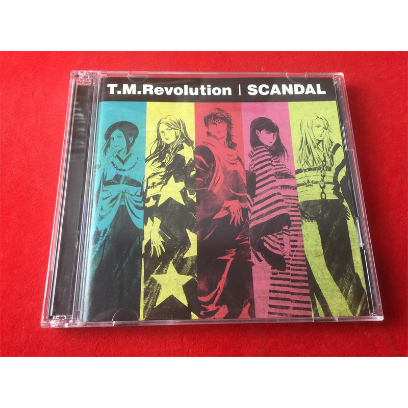 T.M.Revolution SCANDAL Contagem ZERO (Japão Edition) CD + DVD | Shopee ...